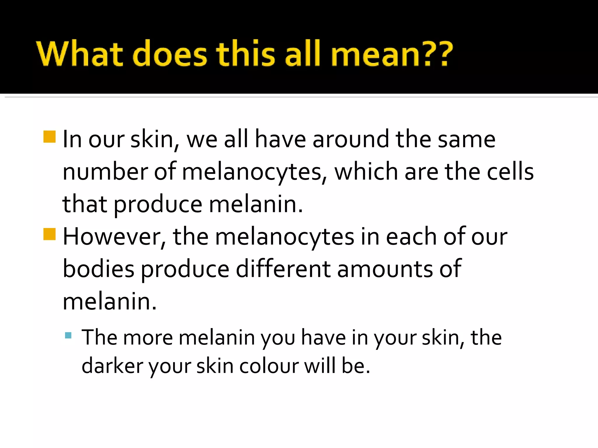 Powerpoint skin colour_and_vitiligo | PPT