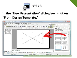 How to create an PowerPoint presentation | PPT