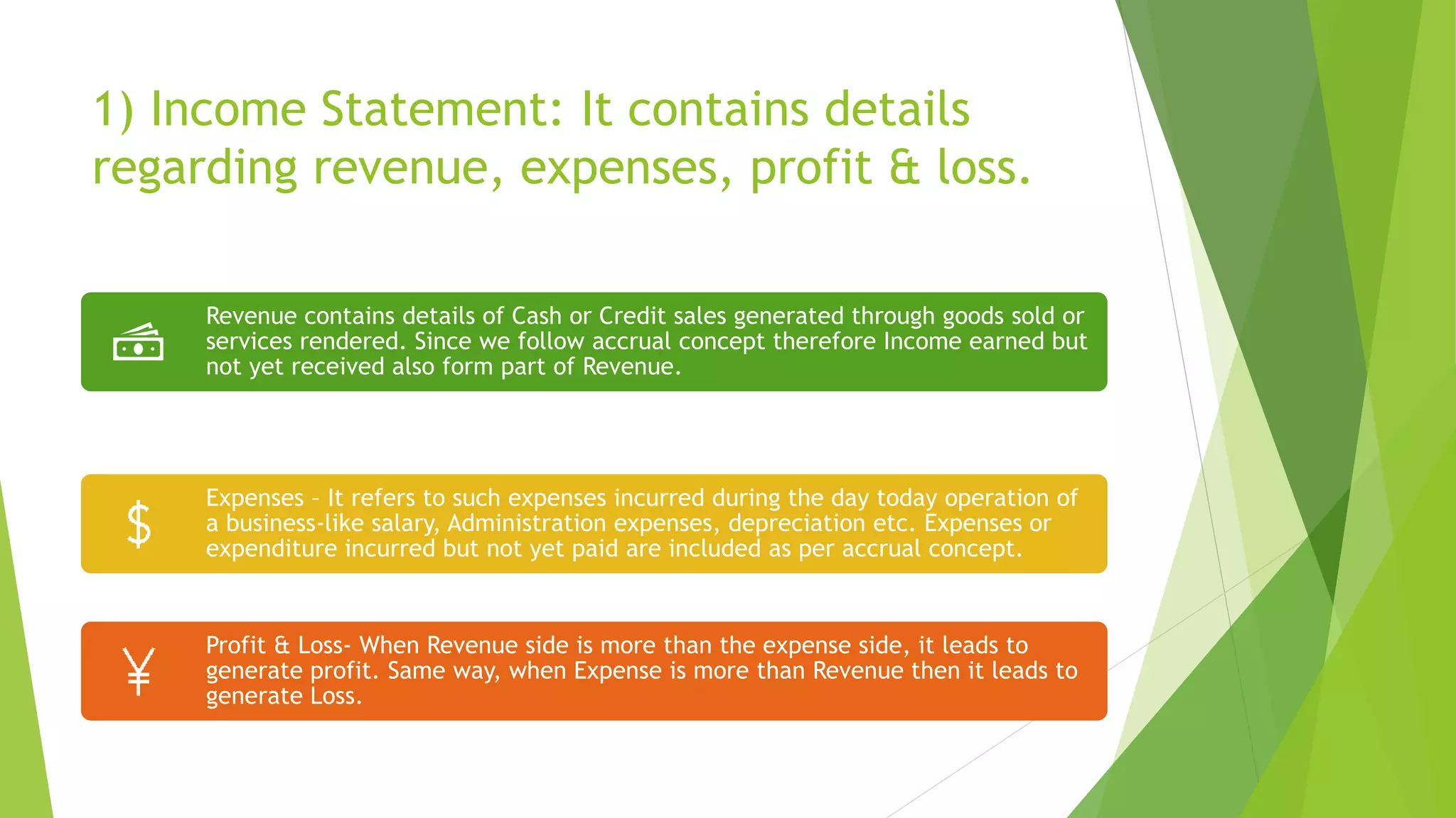 Financial Statements | PPT