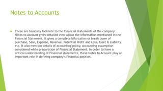Financial Statements | PPT