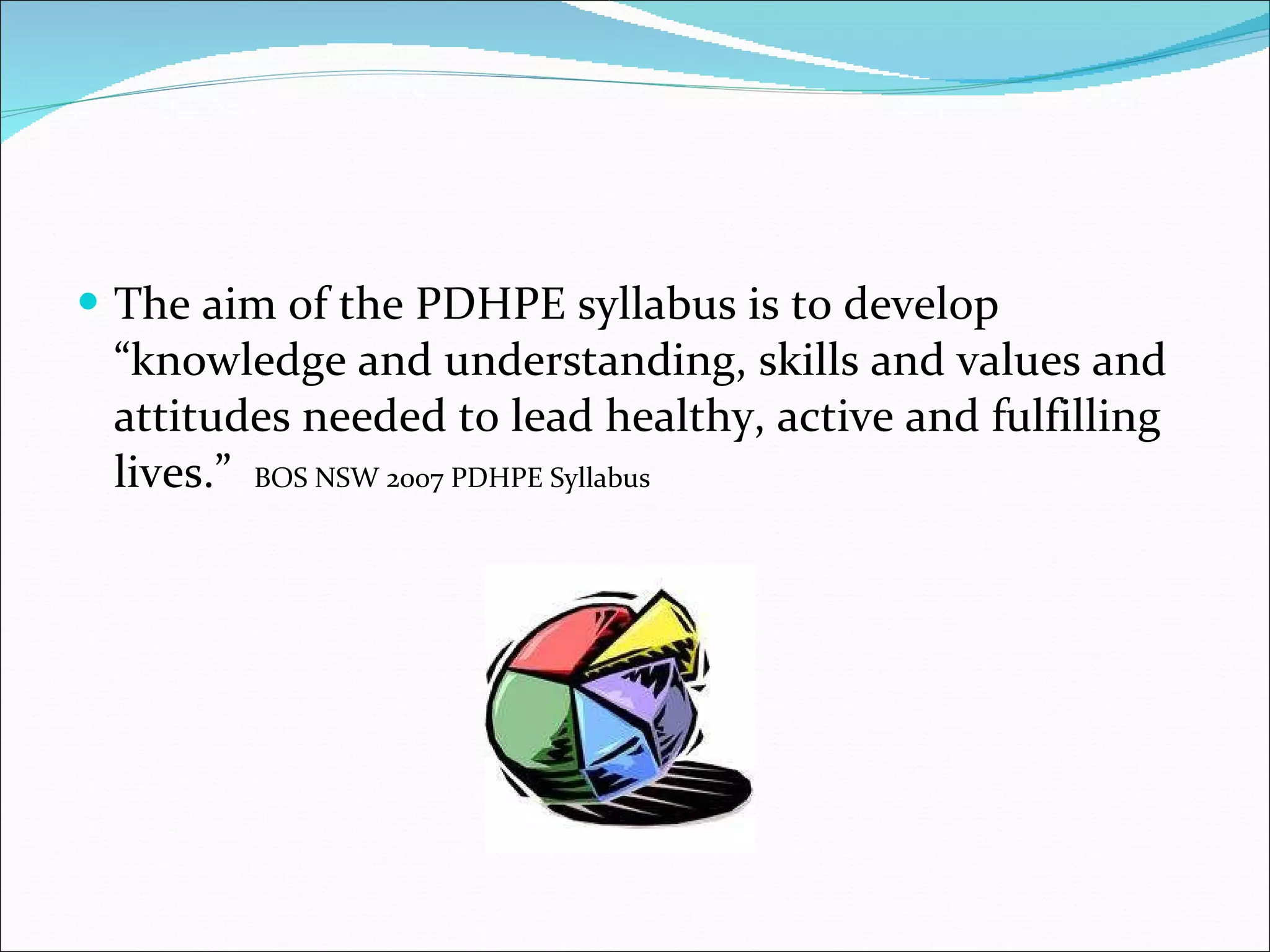 PDHPE Presentation | PPT | Free Download