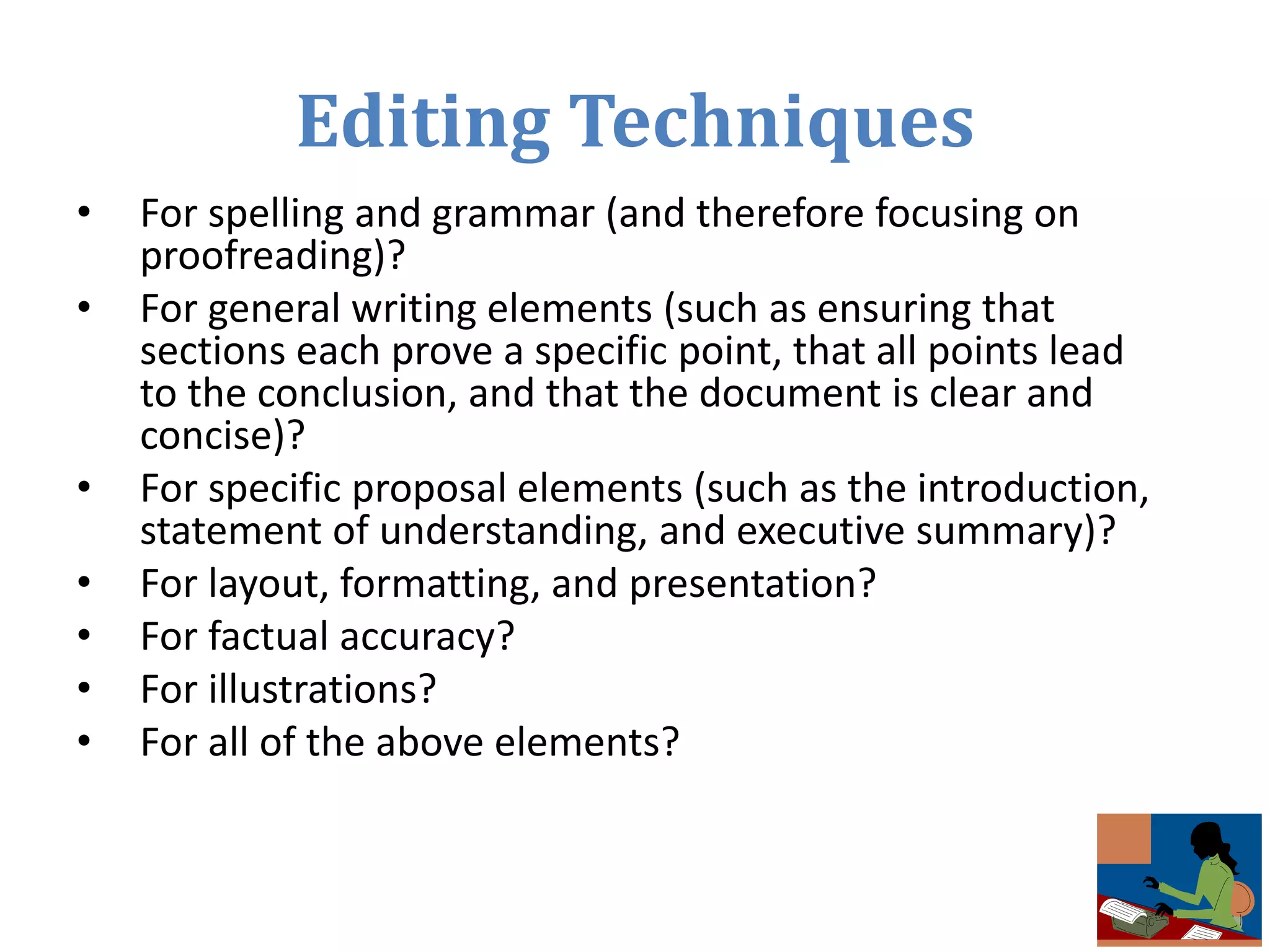 Proposal Writing | PPTX