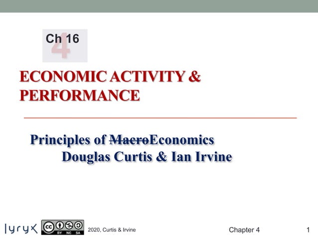 Economic Activity & Performance chapter 16 | PPT