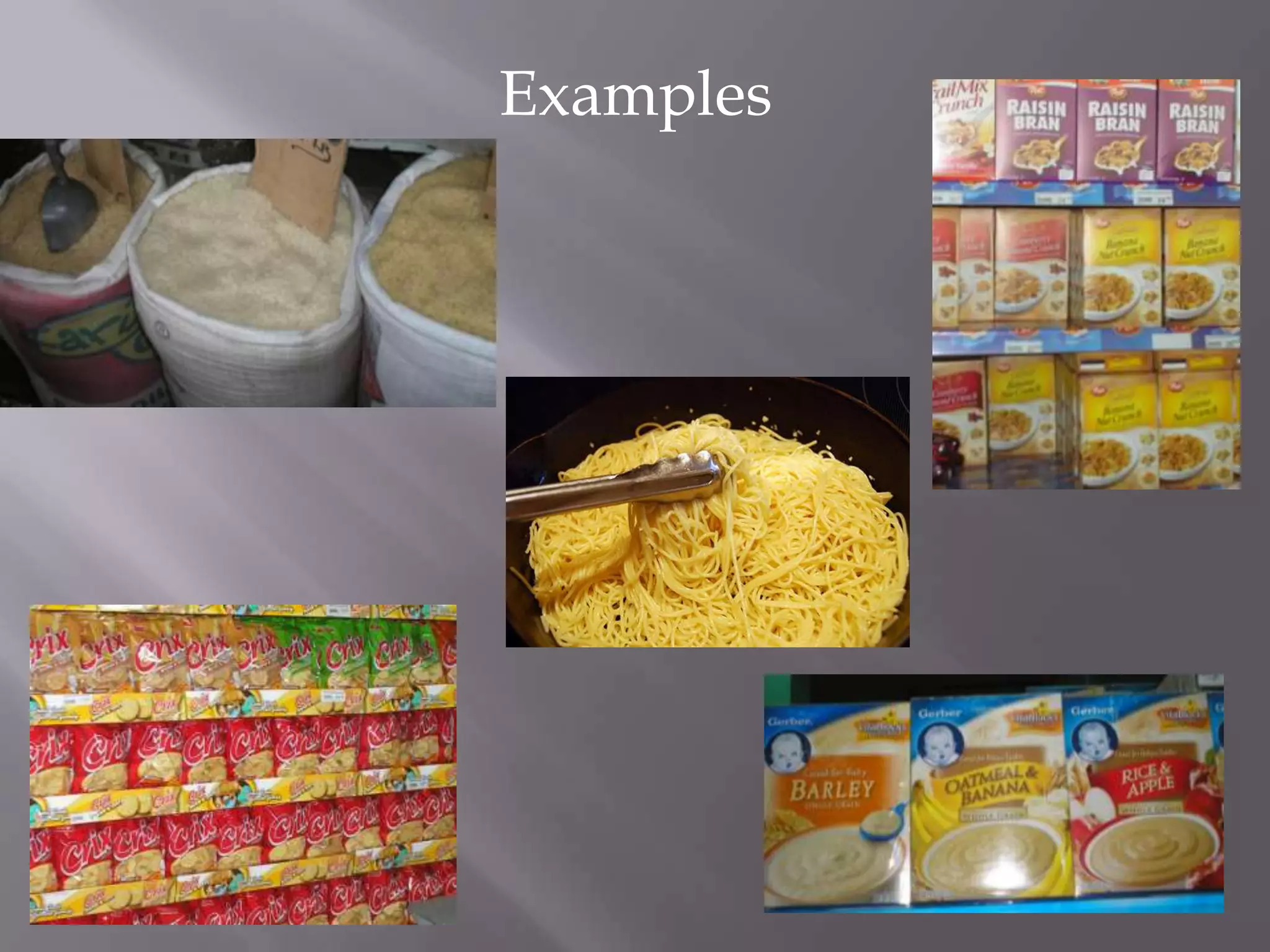 The Six Food Groups | PPTX