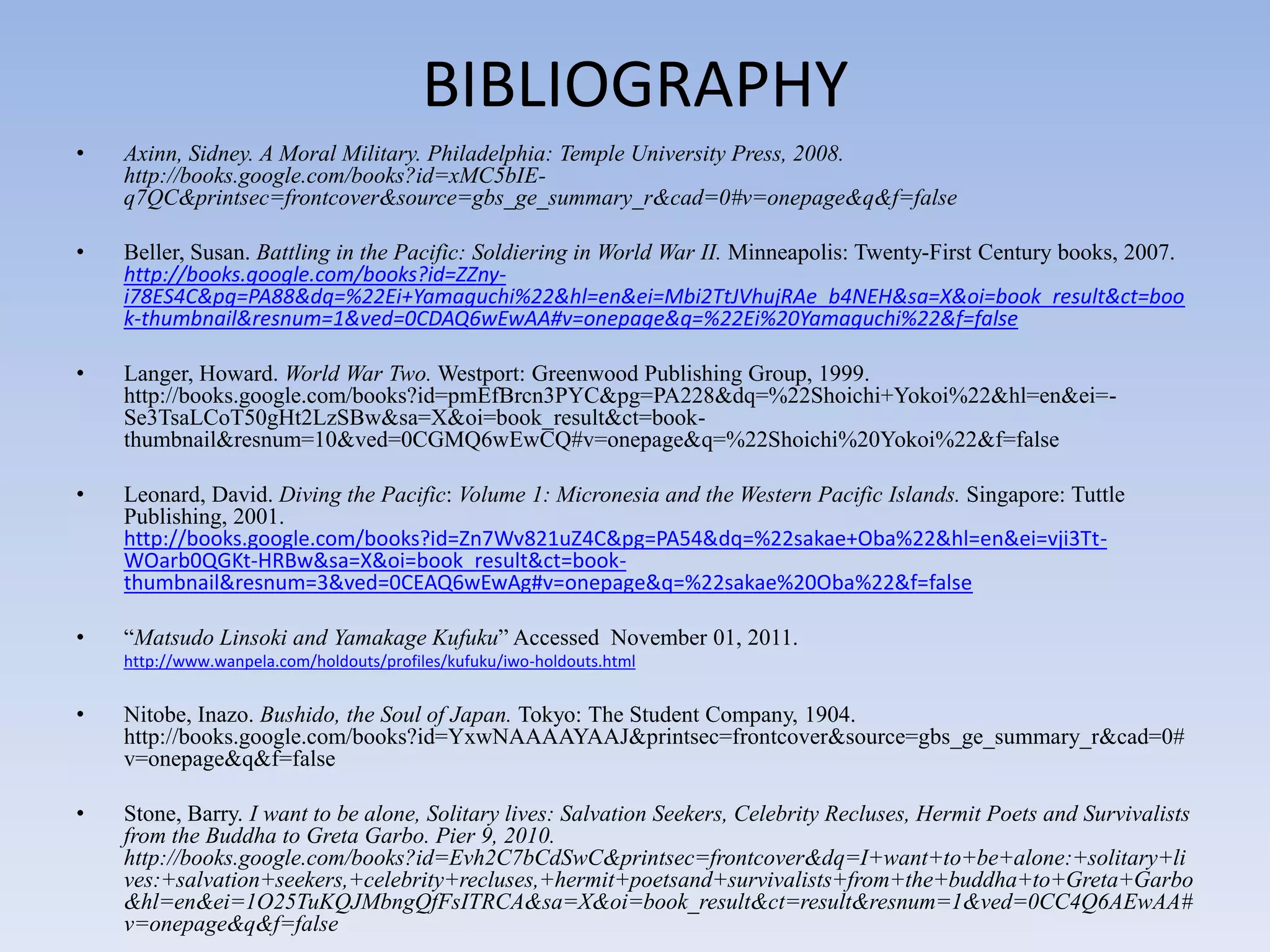 Japanese Holdouts of WWII | PPT