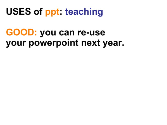 Powerpoint slides to hell | PPT