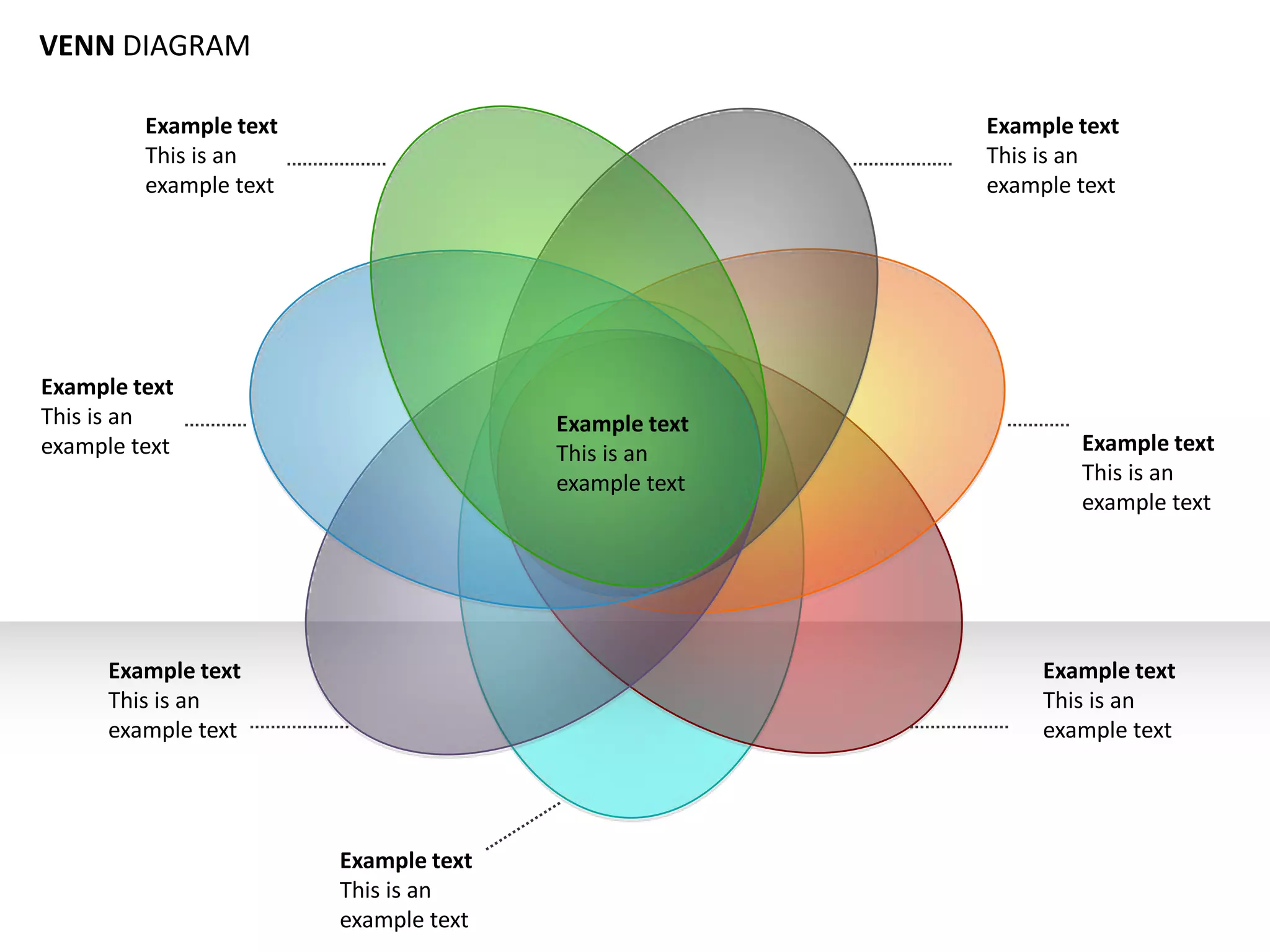 Powerpoint slide venn diagram | POTX