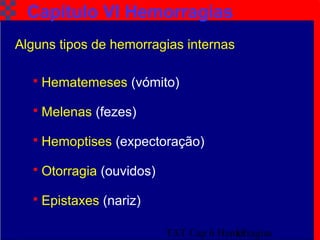 Powerpoint sobre hemorragias | PPS