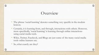 Powerpoint social media training manual | PPTX