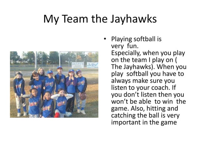 Power point softball | PPTX