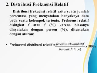 Distribusi Frekuensi | PPT