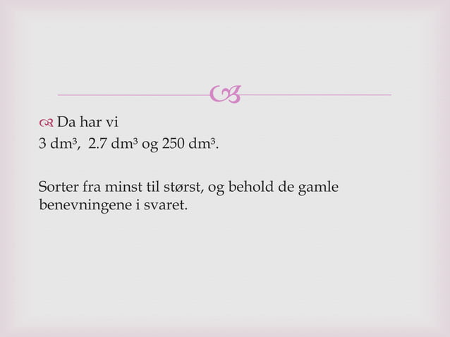 Stigende rekkefølge | PPT