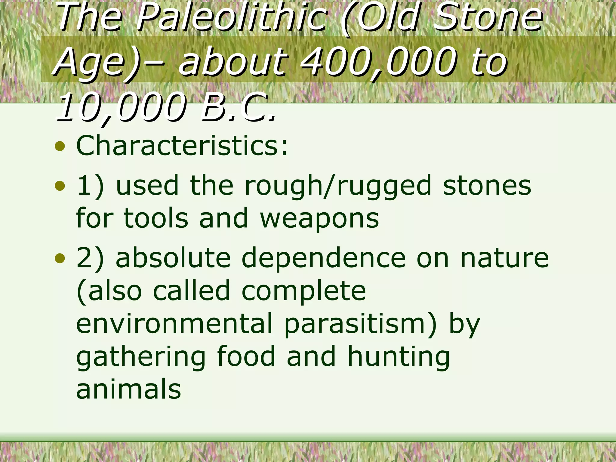 Powerpoint stone age | PPT