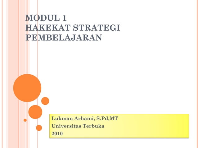 Powerpoint strategi pembelajaran | PPT