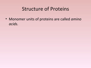 Structure of Proteins | PPT