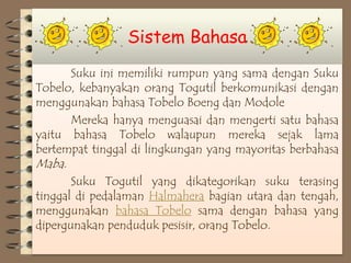 slide 'suku togutil' | PPTX