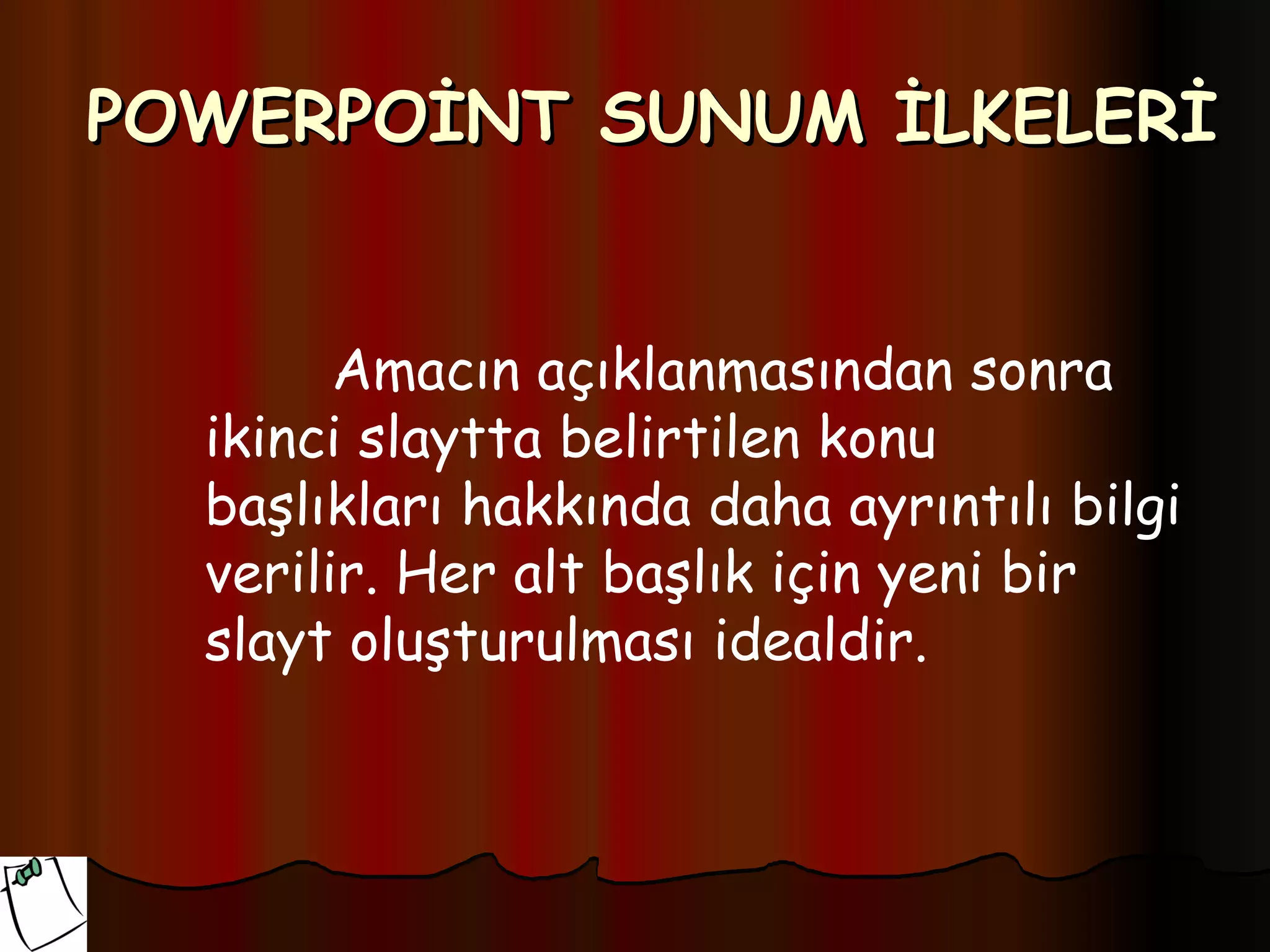 Power point sunum_ilkeleri | PPT