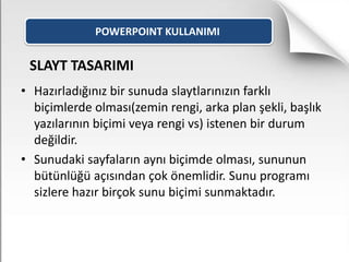 Power point sunusu | PPTX