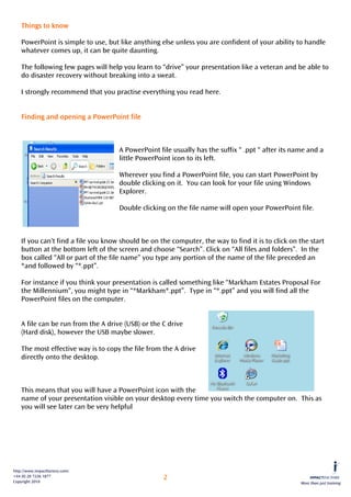Powerpoint survival guide | PDF