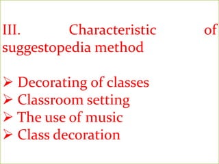 Power point suggestopedia | PPTX