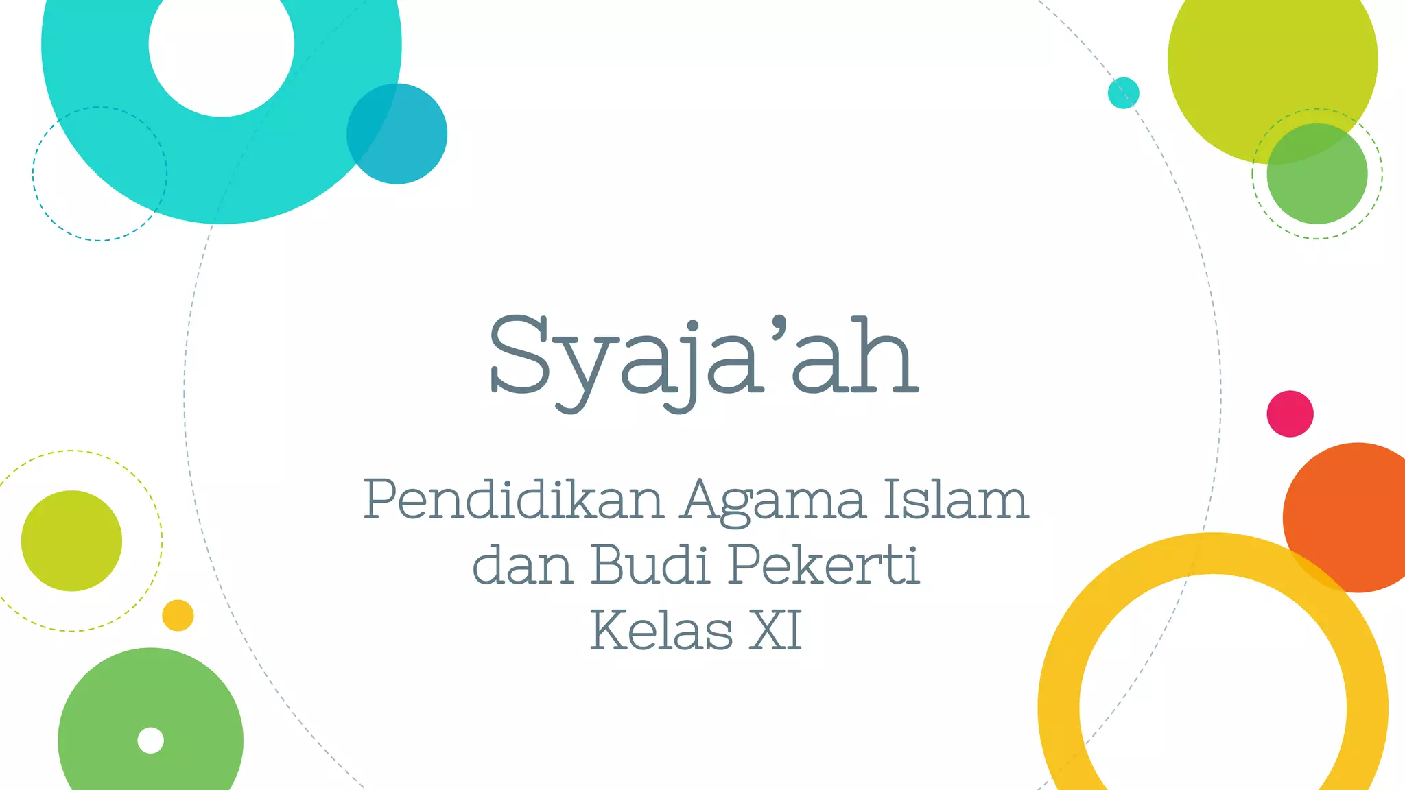 Syaja'ah-KetahananJiwa | PPT