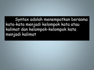 Power point syntax | PPTX