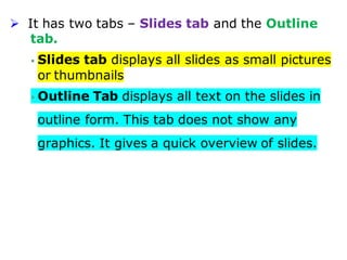 Power point & table | PPT