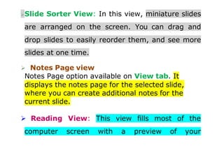 Power point & table | PPT