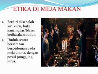 Power Point Table Manner_Chef Taufik.pptx