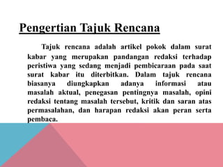 Tajuk Rencana | PPTX