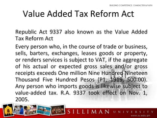 Powerpoint tax71 VALUE-ADDED TAX | PPT