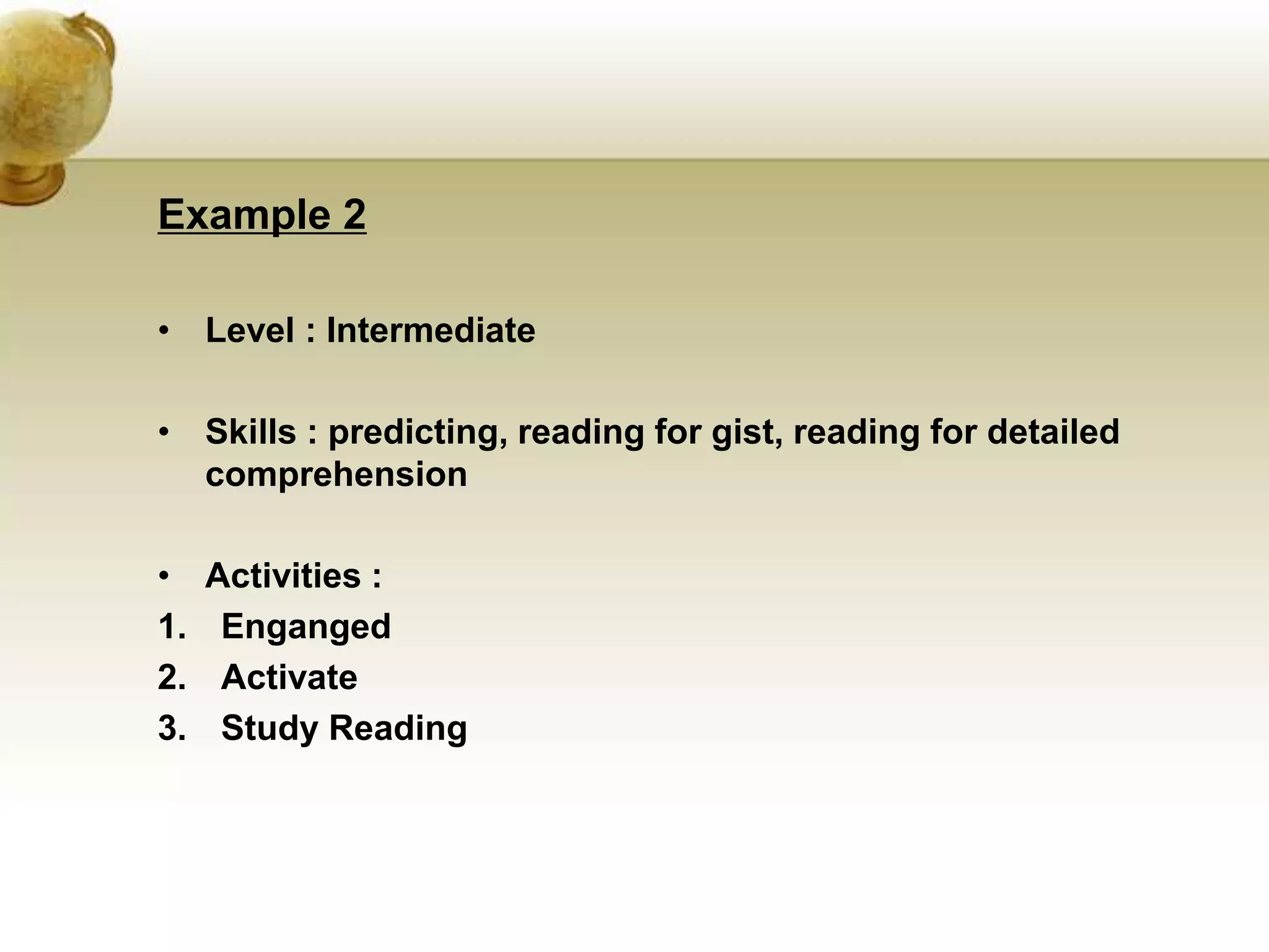 Teaching Reading Extensive vs intensive reading, and reading sequence | PPTX