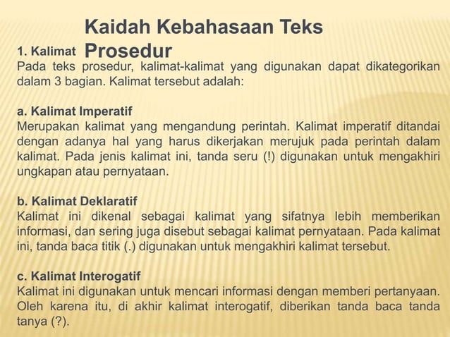 Power_point_teks_prosedur.pptx procedure text | PPT