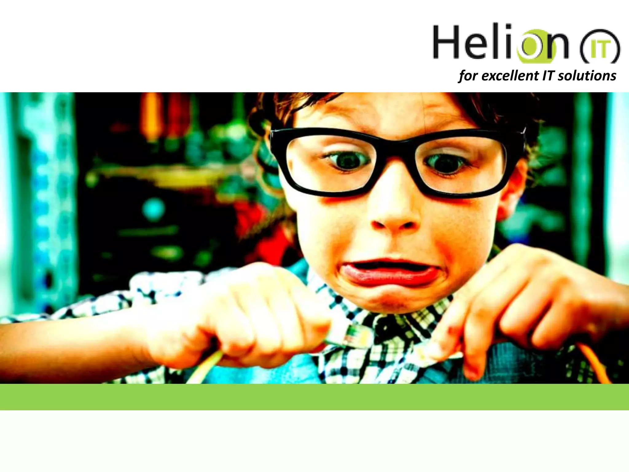 Powerpoint template helion it | PPT