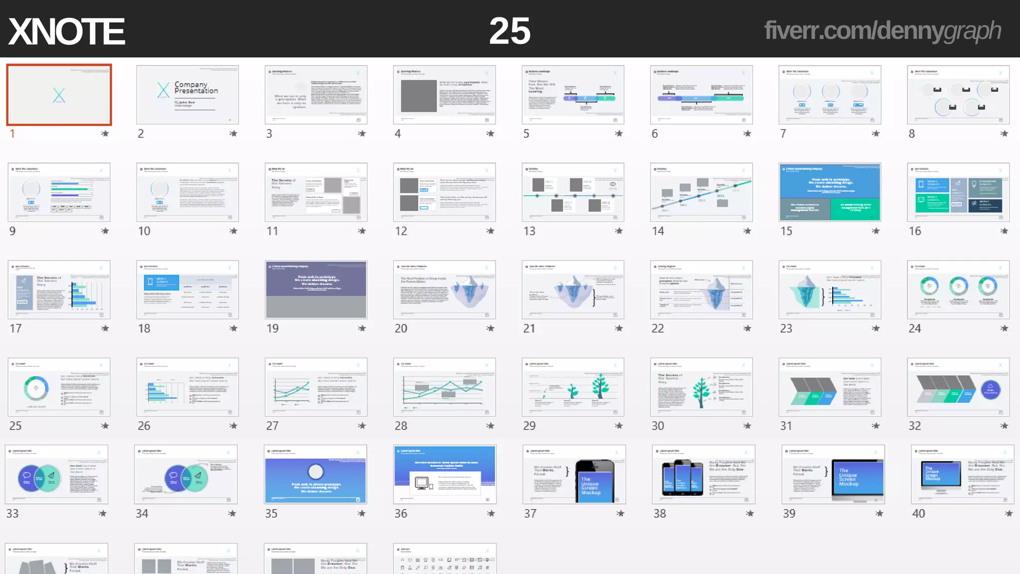 PowerPoint Templates List | PDF