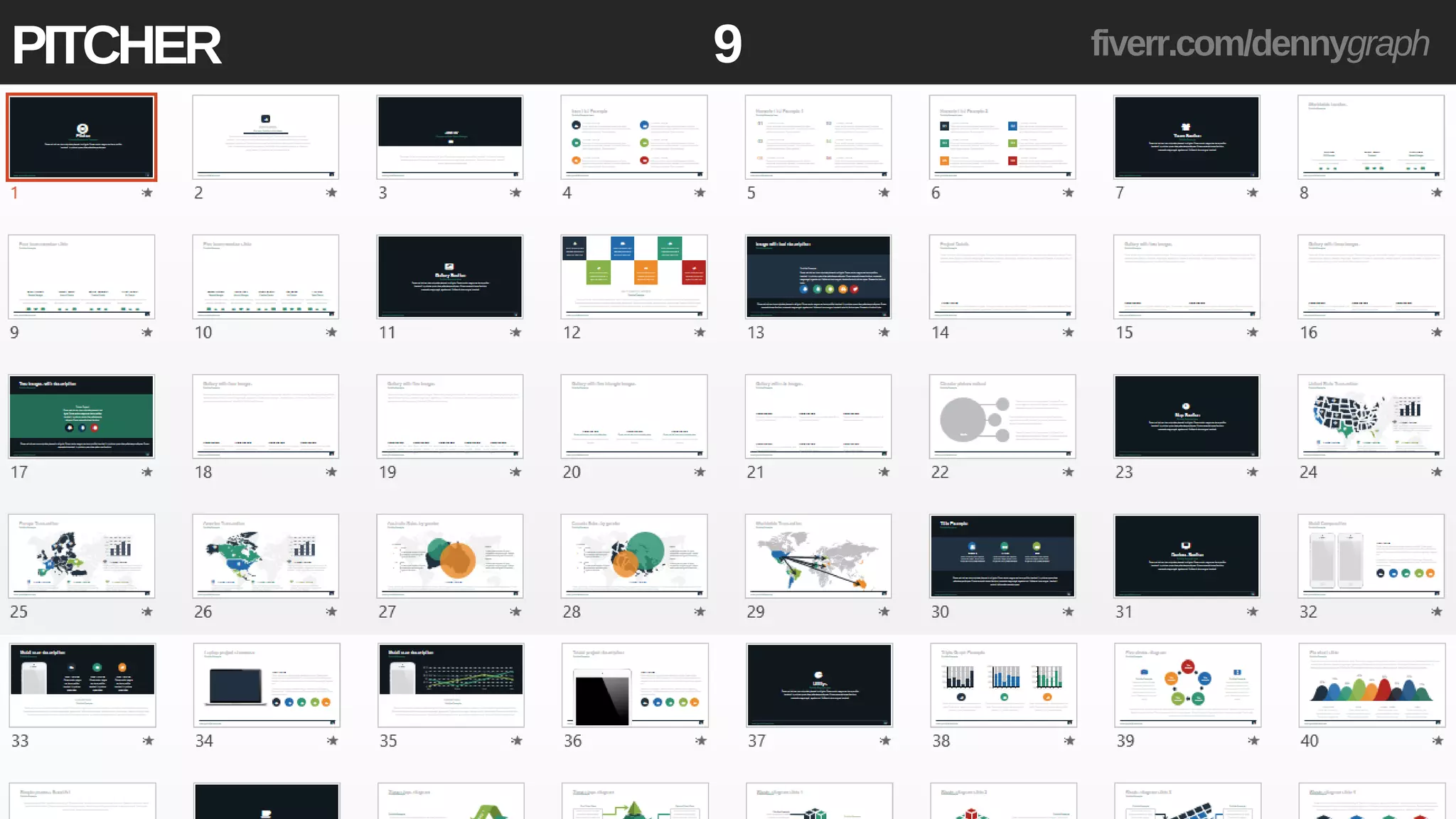 PowerPoint Templates List | PDF