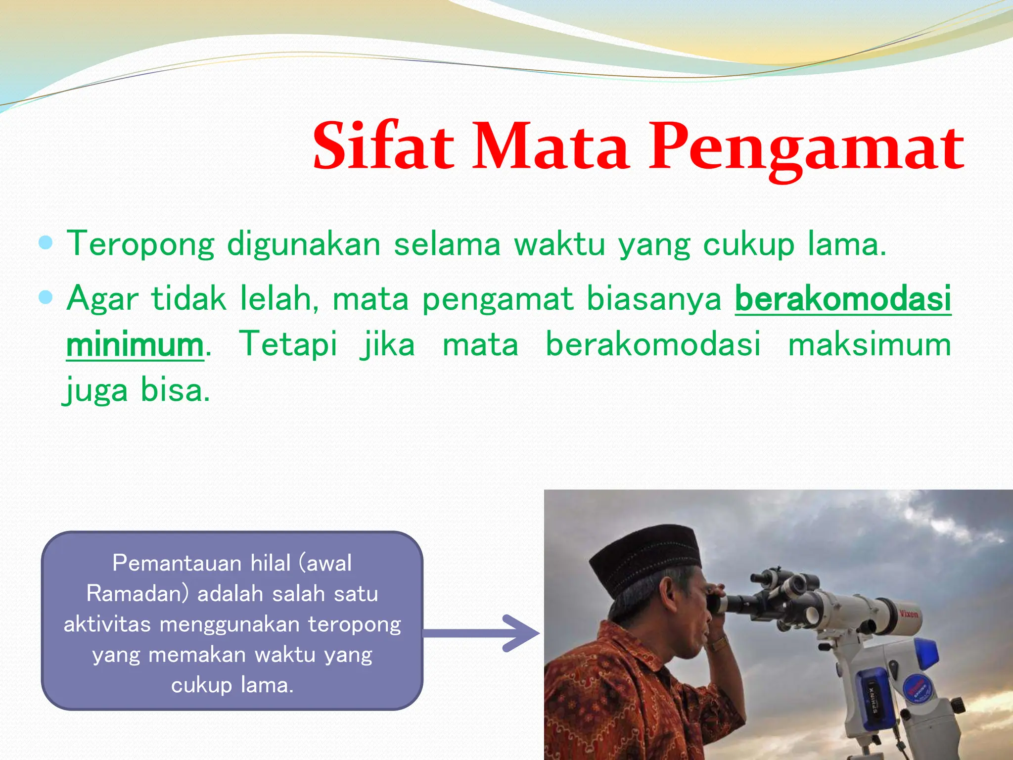 macam-macam teropong dan teleskop pada alat optik | PPTX