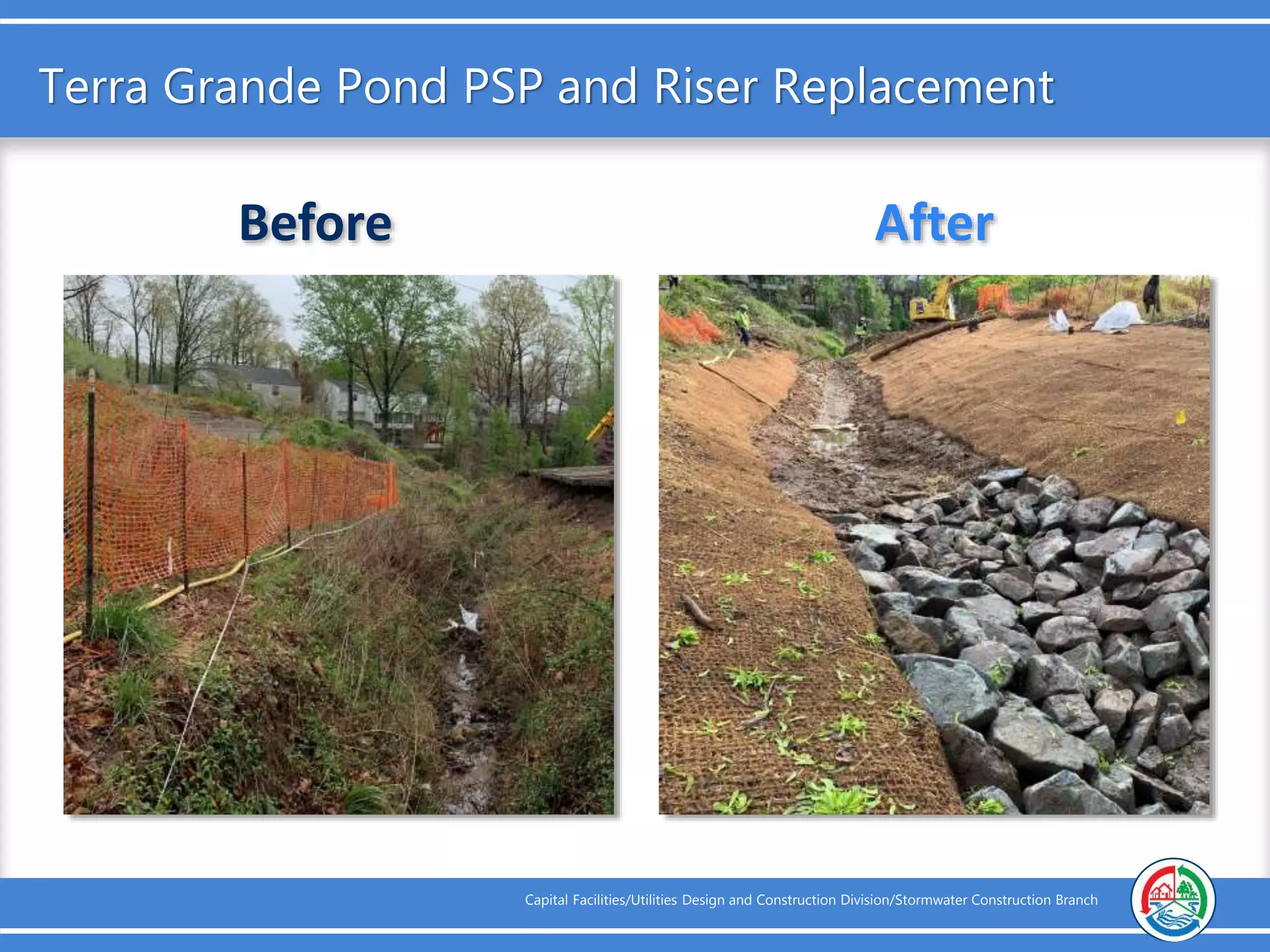 Terra Grande Pond PSP and Riser Replacement | PPT