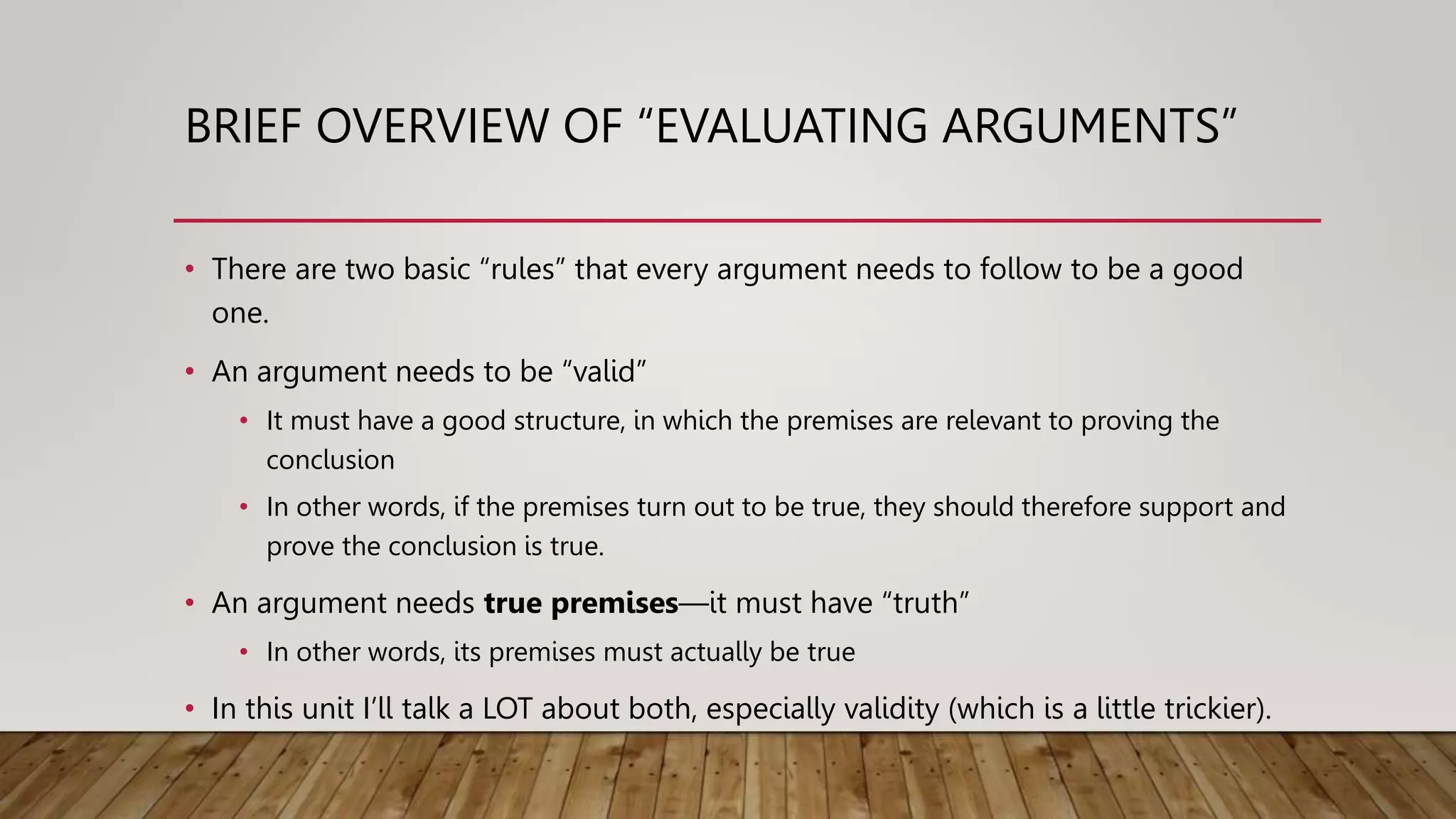 PowerPoint Textbook. Validity and Truth-2-1-1.pptx | Educational ...