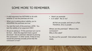 PowerPoint Textbook. Validity and Truth-2-1-1.pptx | Educational ...