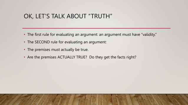 PowerPoint Textbook. Validity and Truth-2-1-1.pptx | Educational ...