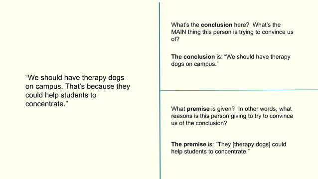 Powerpoint Textbook Parts Of An Argument Recognizing Arguments 1 1 1 1 Pptx Educational