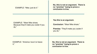 PowerPoint Textbook. Parts of an argument recognizing arguments-1-1-1-1.pptx