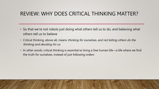 PowerPoint Textbook. Parts of an argument recognizing arguments-1-1-1-1 ...