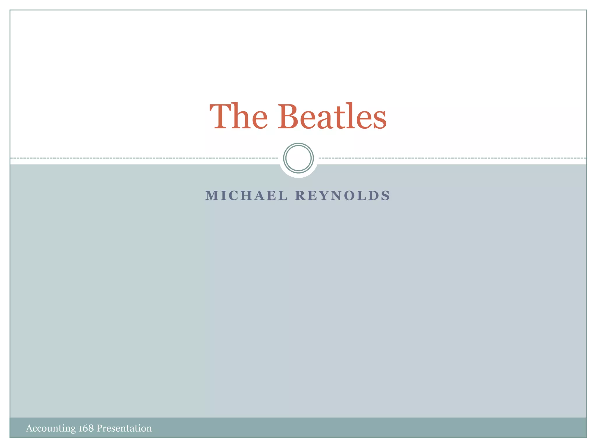 Powerpoint The Beatles | PPTX