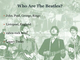 Powerpoint The Beatles | PPTX