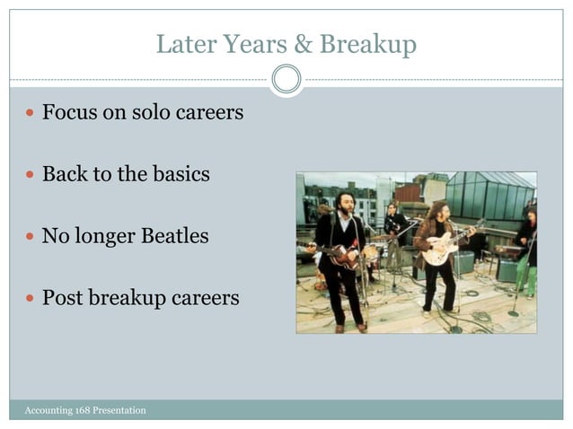 Powerpoint The Beatles | PPTX