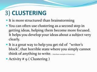 Power point the who, how of writing sec 2 | PPTX