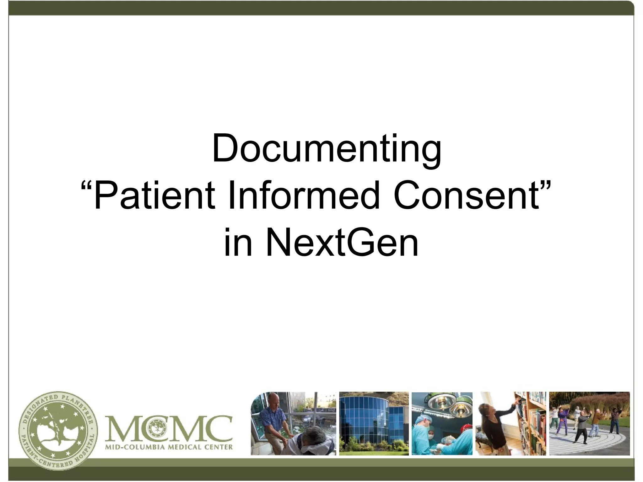Informed Consent Instructions | PPT