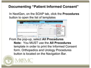 Informed Consent Instructions | PPT